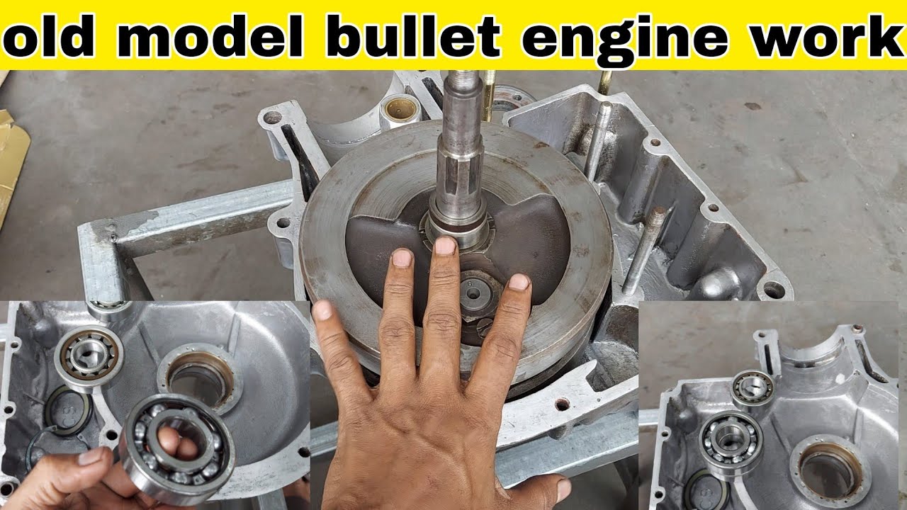 old bullet engine restore part 1 #royalrafi01#viral #royalenfield - YouTube