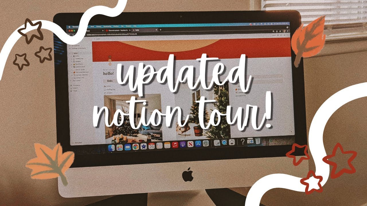 UPDATED NOTION TOUR | beginner tips + free templates! - YouTube