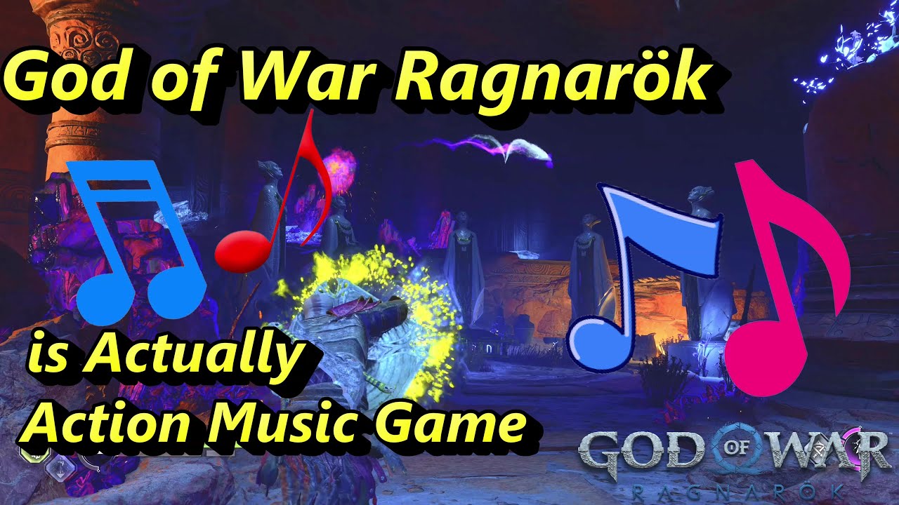 God of War Ragnarok is Actually a Action Music Rhythm Game !! - YouTube
