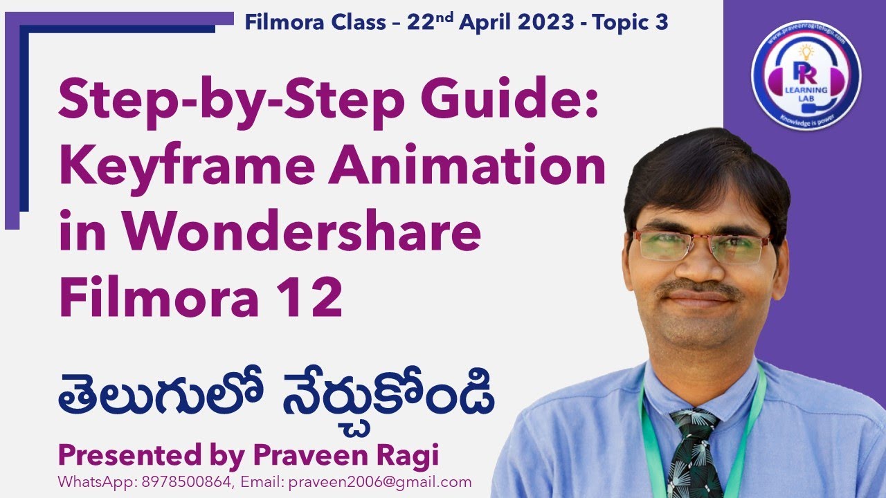 Wondershare Filmora 12 Class - 22nd April 2023: Step-by-Step Guide ...