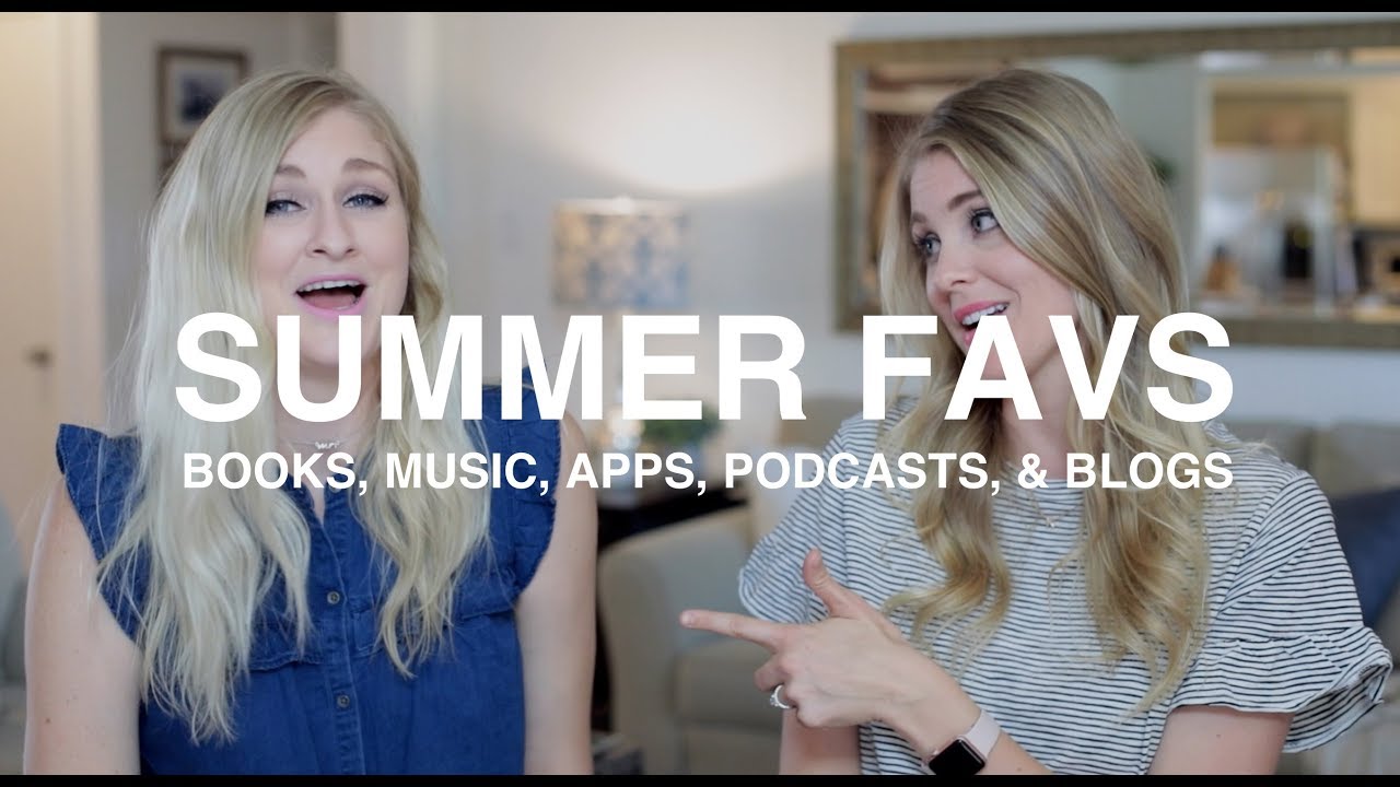 Summer Favs: Books, Music, Apps, Podcasts & Blogs! - YouTube