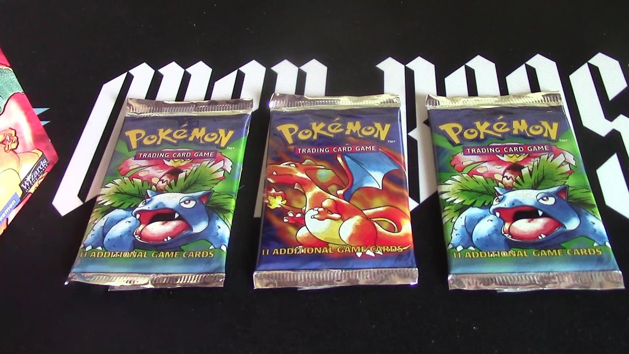 3 Booster Pokémon Base set opening! Openboosters! Enjoy! - YouTube
