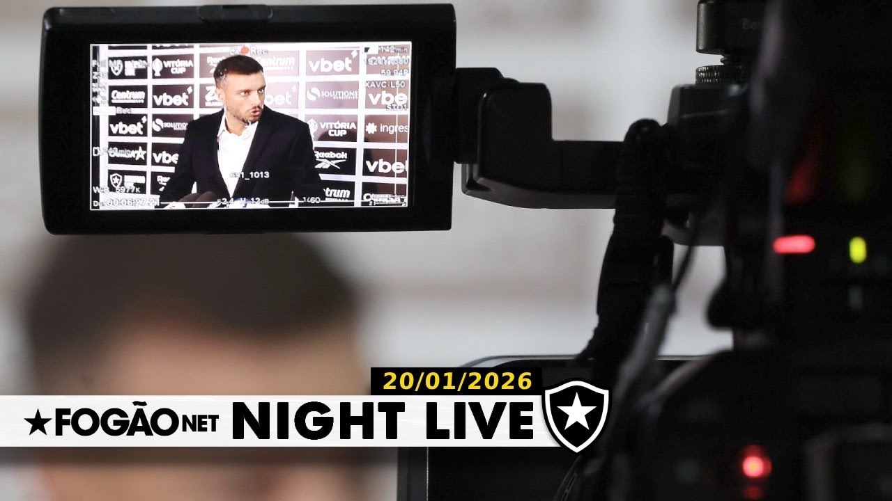 NIGHT LIVE: BOTAFOGO APRESENTA OFICIALMENTE ANSELMI | VENDA DE DAVID ...