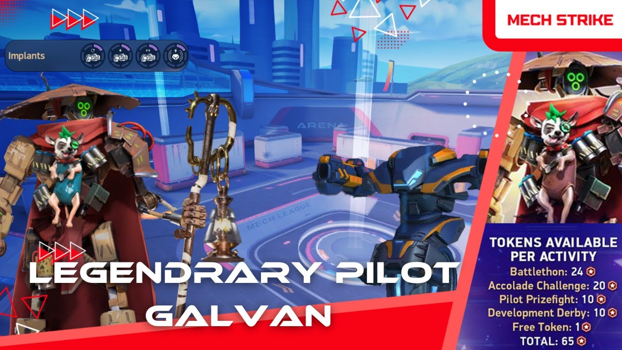 LEGENDARAY GALVAN vs Free-For-All | Mech Arena - YouTube