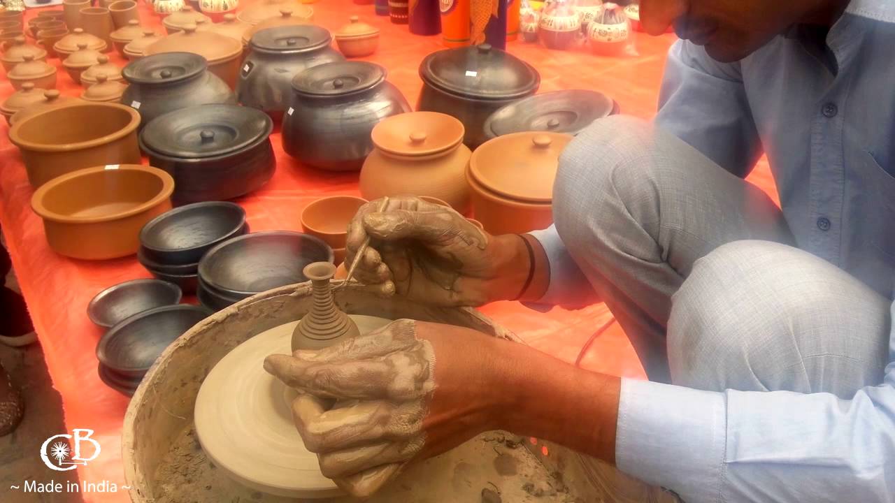 Pottery of Uttar Pradesh; CraftsBazaar - YouTube