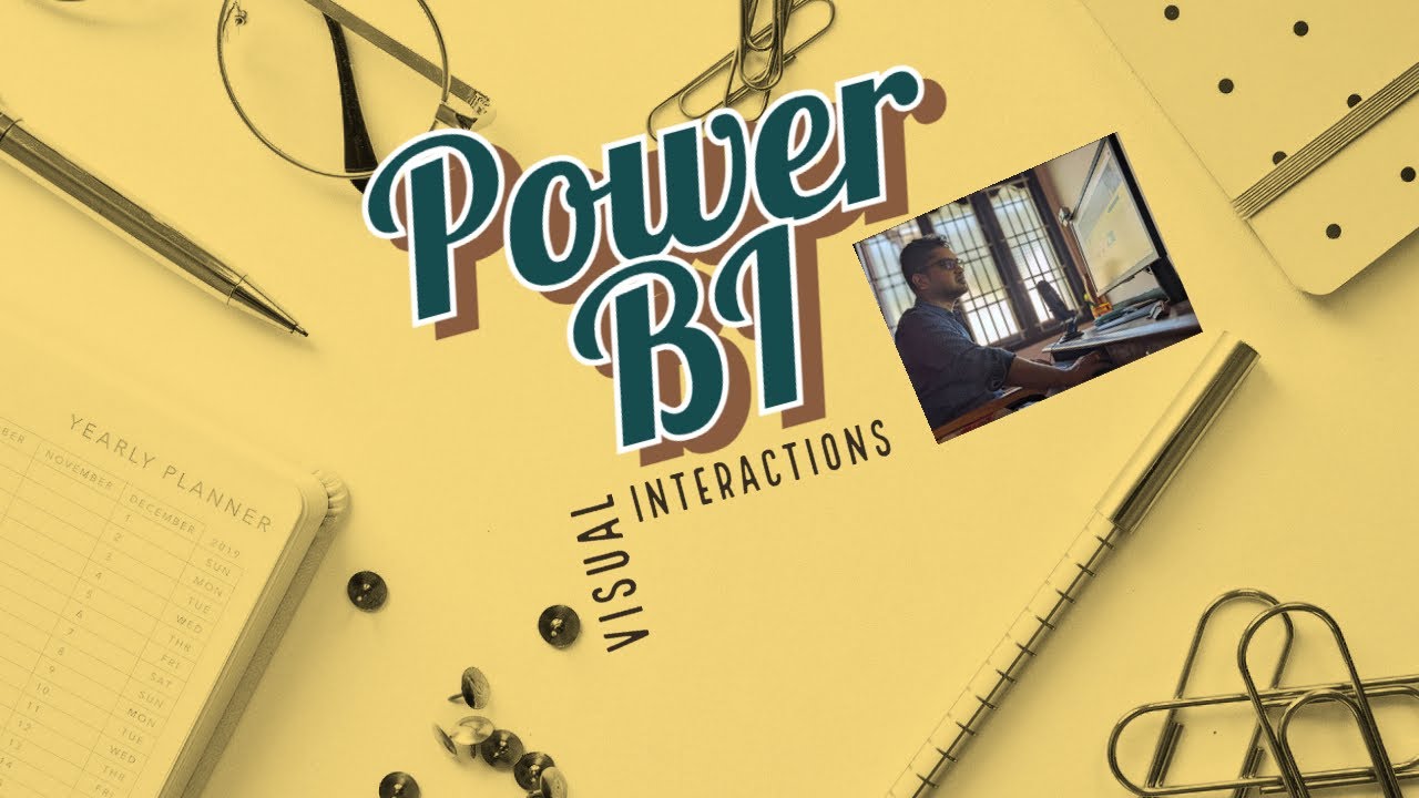 Power BI - Control Visual Interactions - YouTube