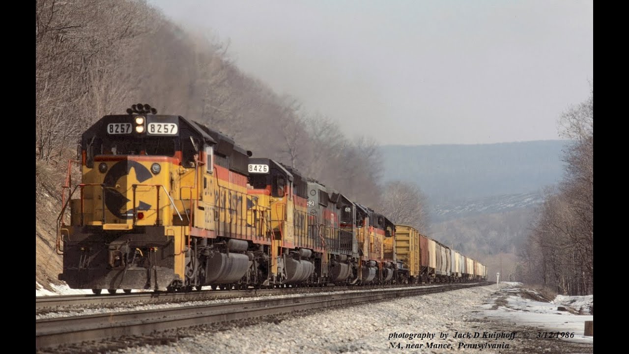 CSX, The Colorful Years, Part III, filmed March 1989... - YouTube