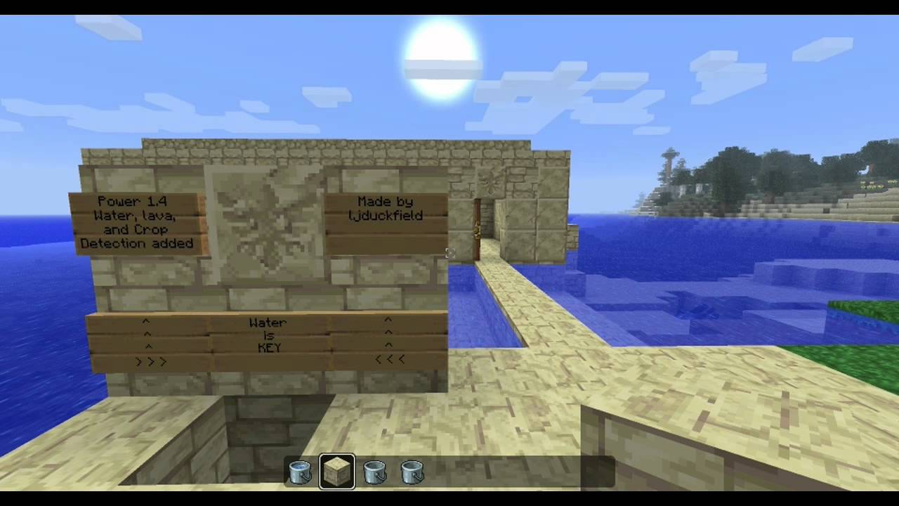 MineCraft Mod Spotlight... Hydro and Lava Detection! - YouTube