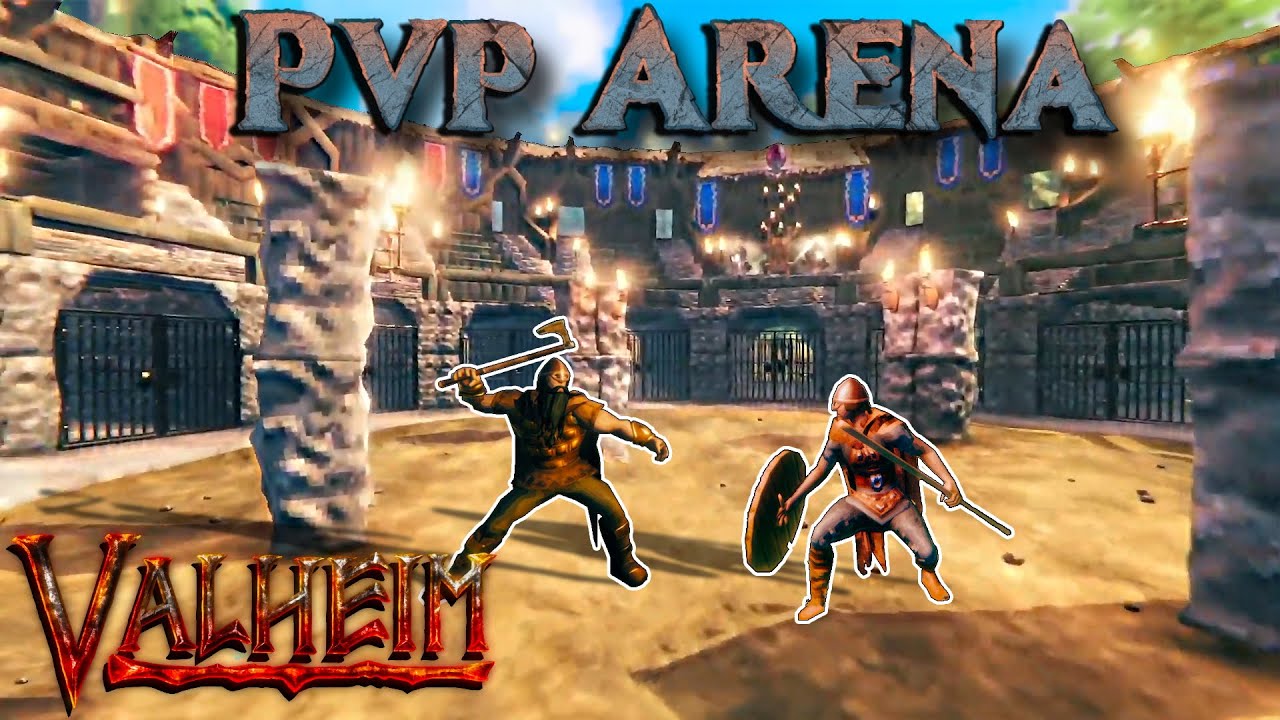 Building the Ultimate Pvp Arena in Valheim - YouTube