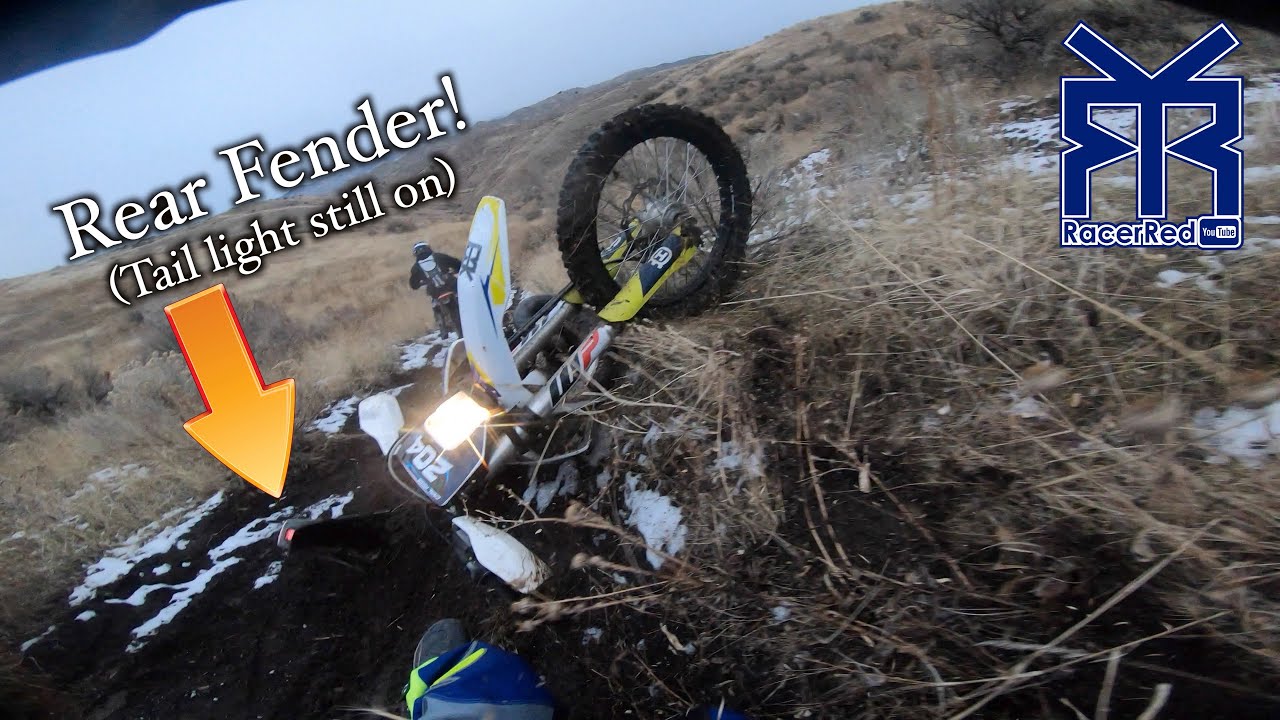 How To Remove Your Dirt Bikes Rear Fender (Universal Method) - YouTube