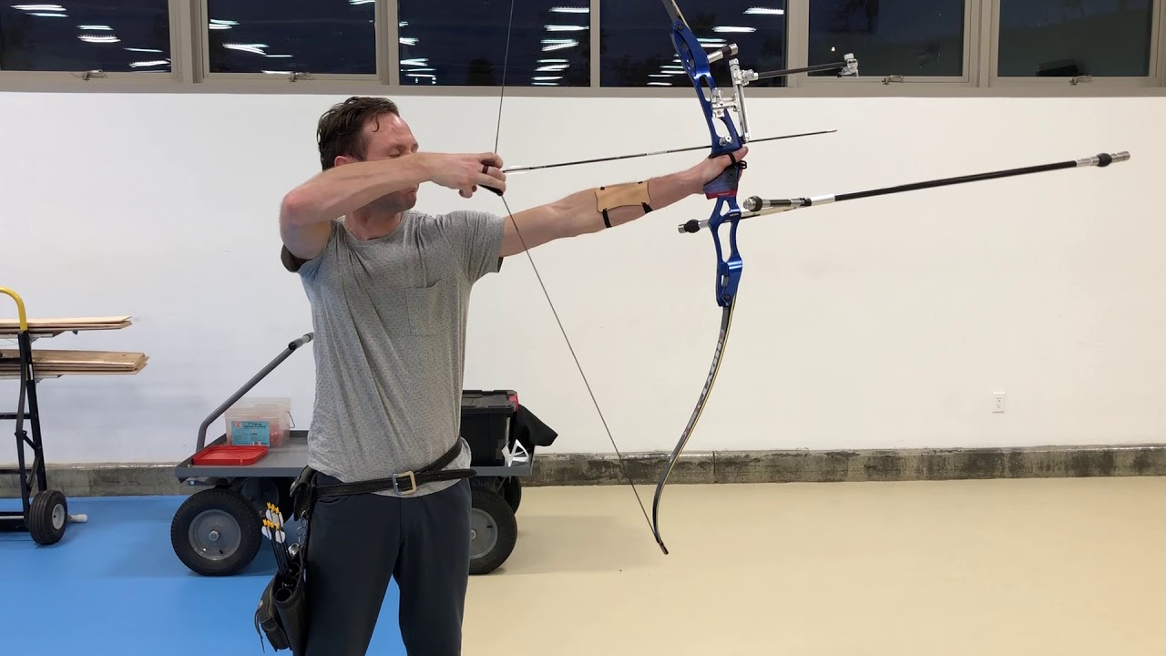 Tyler Benner shooting at the US Olympic Training Center January 2018 ...