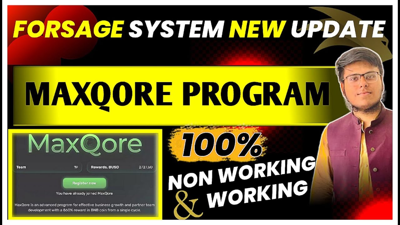 max qore program in forsage | Forsage MAXQORE Program in Full Details | Forsage new update # ...