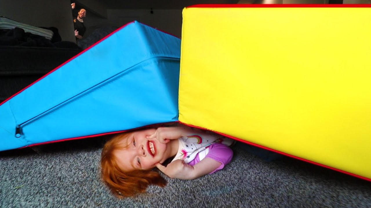 hide n seek THE MOVIE!! Adley & family stuck inside our house, 1 HOUR ...