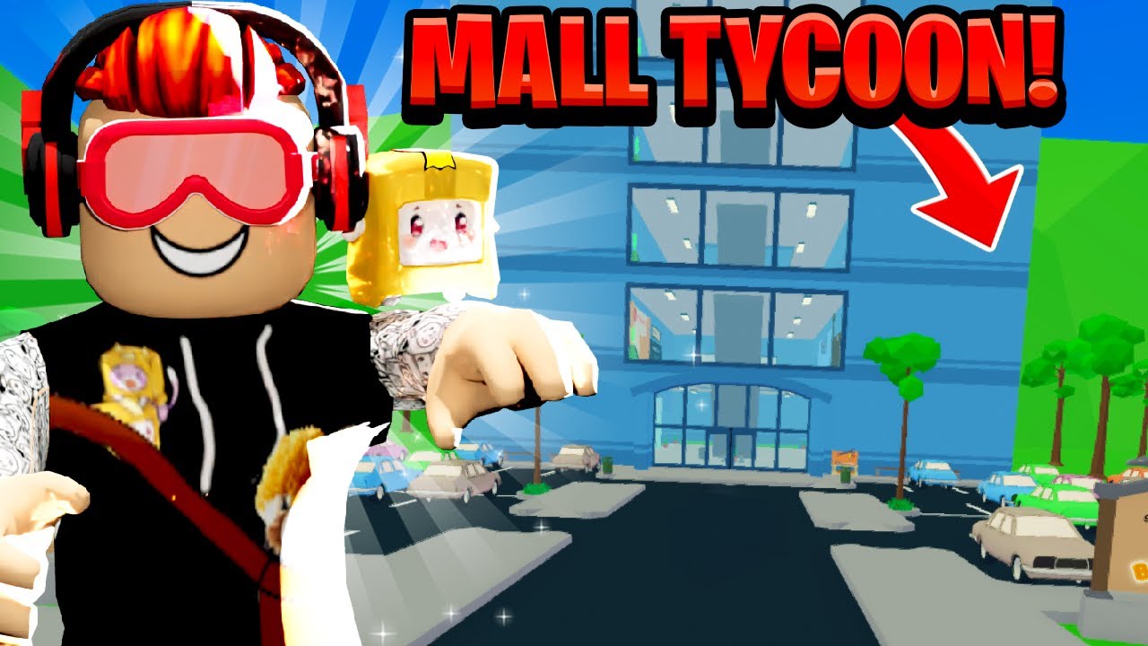 Let's Build a HUGE MALL in Roblox! | Mall Tycoon - YouTube