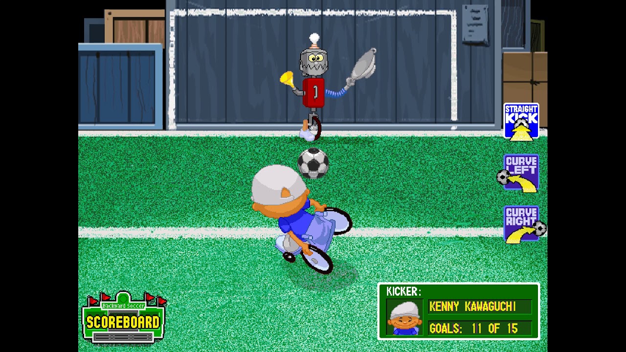 Backyard Soccer 1998 Gameplay 15 (Penalty Kick 15) - YouTube