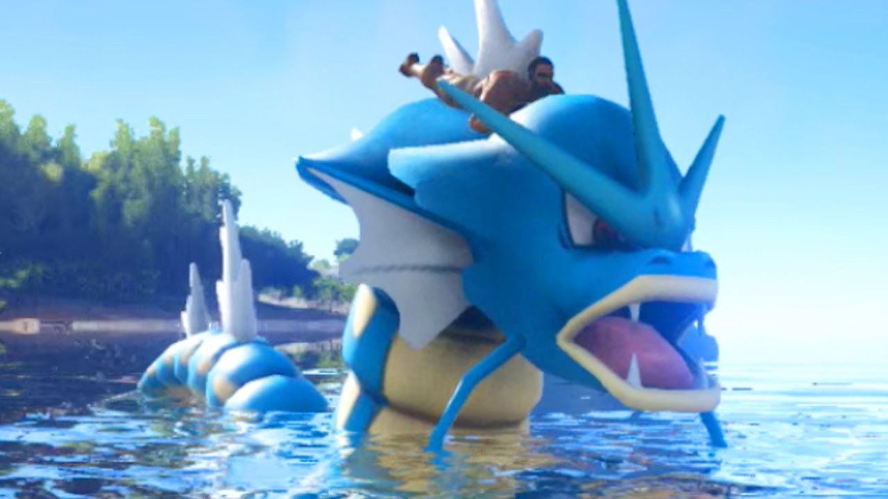 RIDING GYARADOS! POKEMON IN ARK! - ARK Modded - YouTube