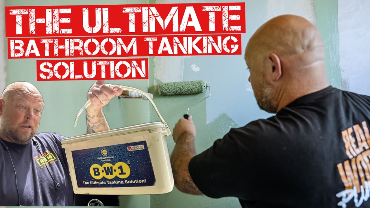 THE ULTIMATE BATHROOM SHOWER TANKING SOLUTION?.. (So Easy to Install ...