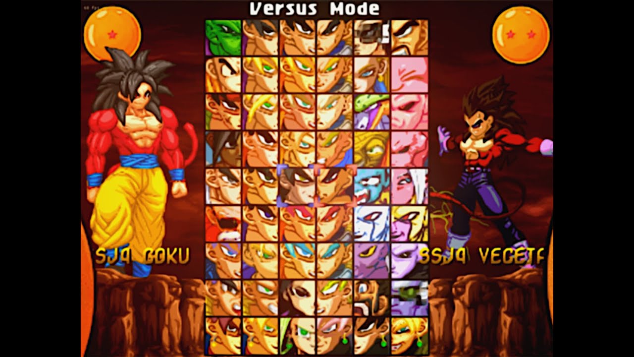 MUGEN: Hyper DBZ roster (update5) - YouTube