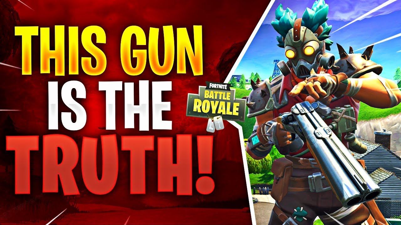 THIS GUN IS THE TRUTH! Feat. GronKy (Fortnite Battle Royale) - YouTube