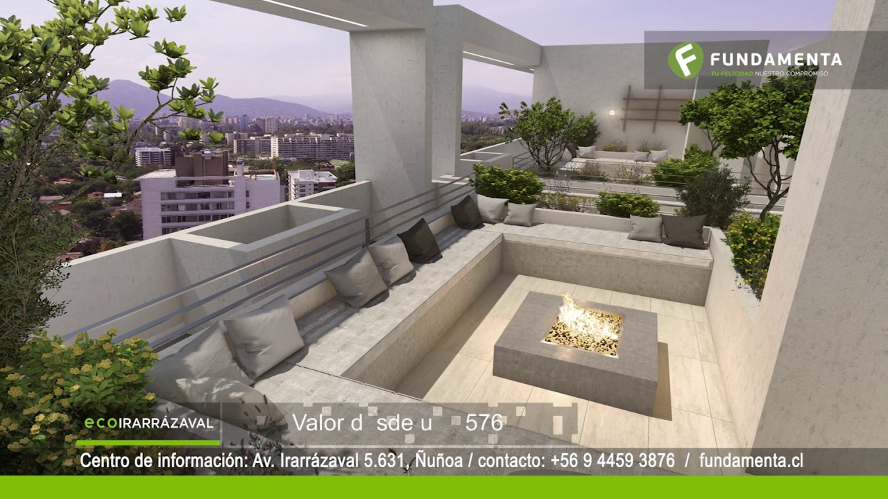SPOT EDIFICIO ECO IRARRAZAVAL FUNDAMENTA JUNIO 2019 - YouTube