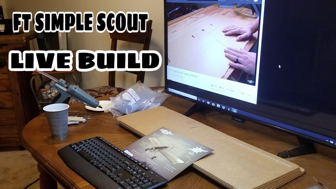 FT Simple Scout Build! (LIVE) Flying RC Planes and Jets. - YouTube