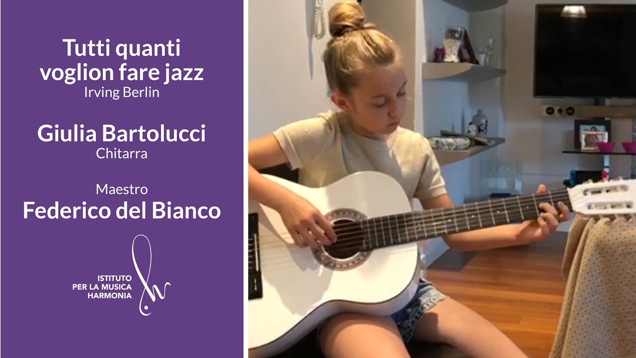 Tutti quanti voglion fare jazz, Giulia Bartolucci - YouTube