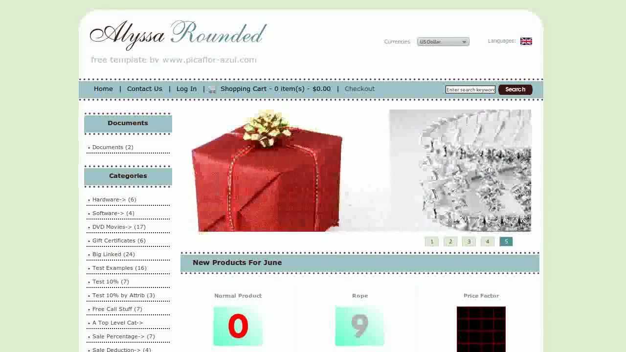 Easy Help Zen Cart Tutorial: How to Change the Width of the Sideboxes - YouTube