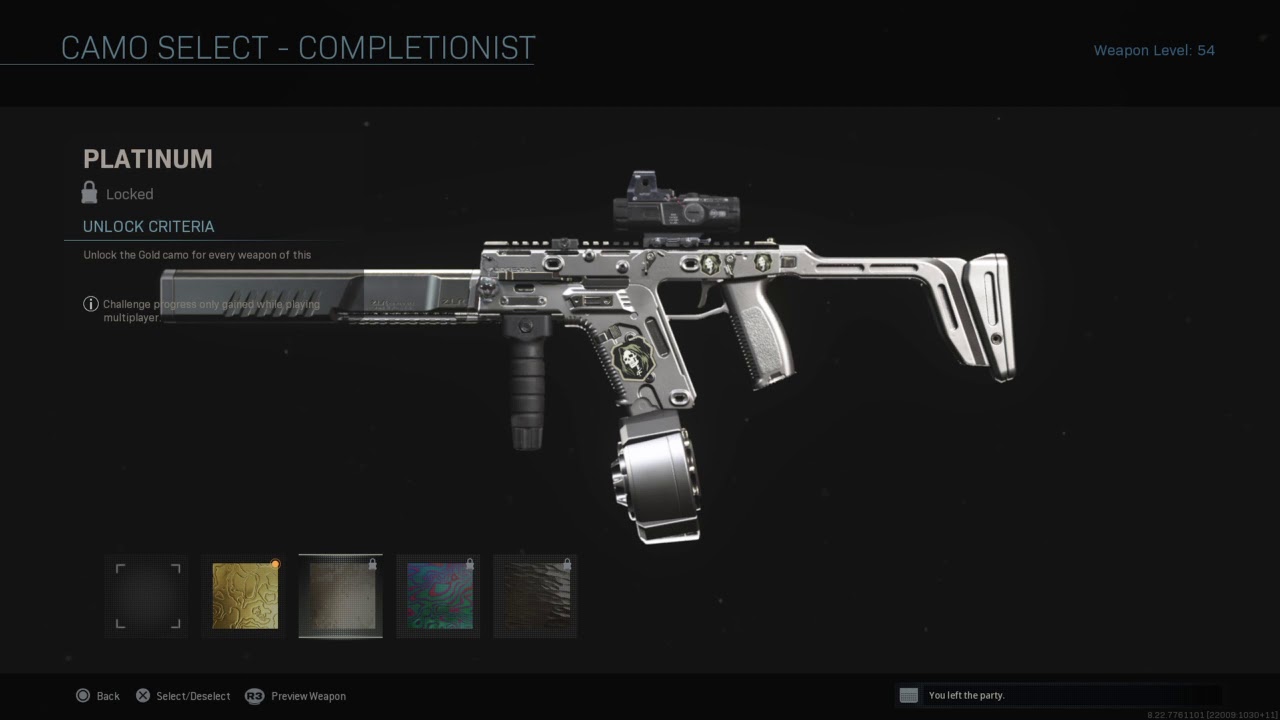 Fennec gold and mp7 gold skin cod mw - YouTube