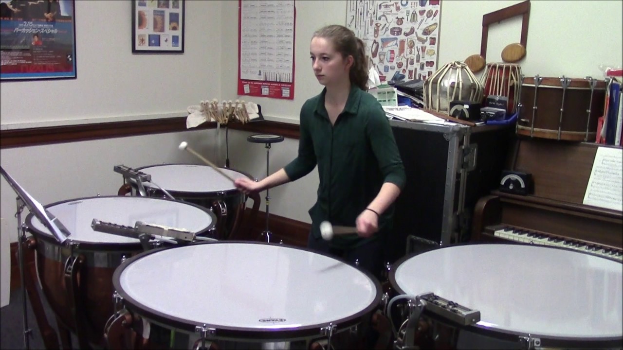 Four Pieces for Timpani by John Bergamo (IV- Finale) - YouTube