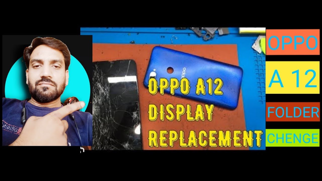 Oppo A12 Disply Ripleac,फोल्डर चेंज,डिस्प्ले चेंज,folder Ripleac#folder ...