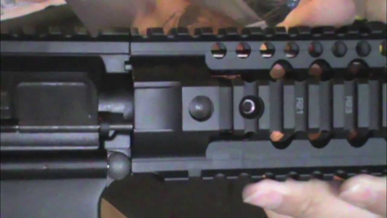 Daniel Defense OmegaX 12.0 rail system - YouTube