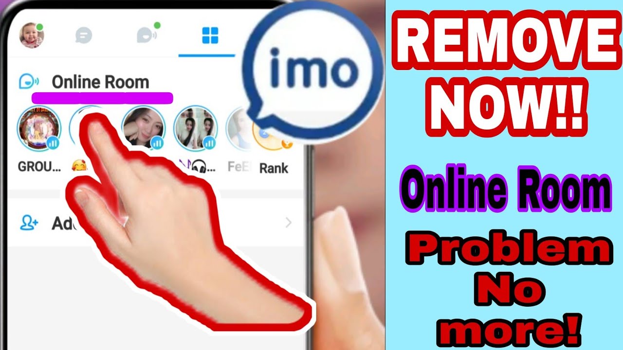 HOW TO DELETE ONLINE VOICE ROOM IN IMO 2021 | HOW TO REMOVE ONLINE ...