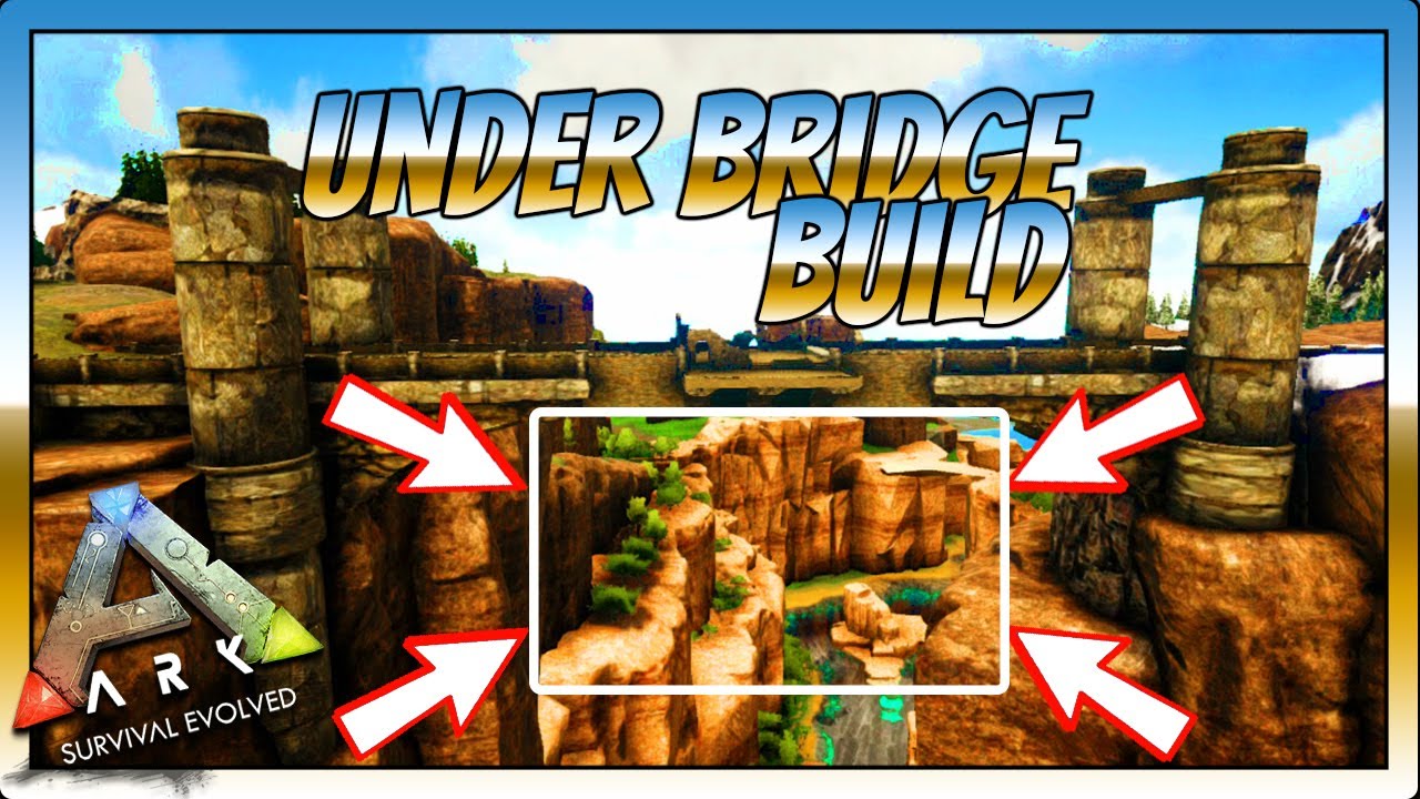 Ark Ragnarok Under The Bridge Build (Never Seen Before) - YouTube