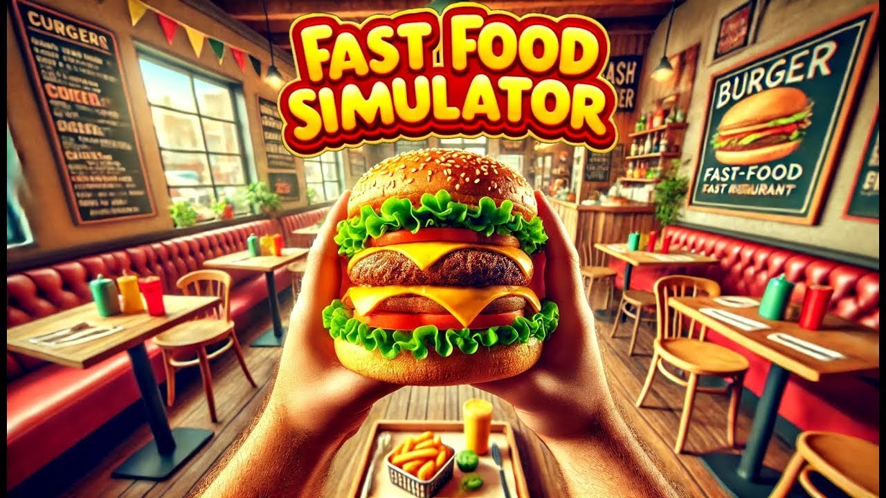 [FAST FOOD SIMULATOR] VIDÉO DÉCOUVERTE 4K60 [FR] (PS5) - YouTube