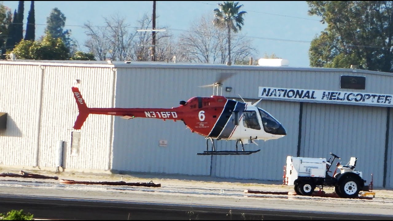 Brand New Bell 505 Jet Ranger X Helicopter Training Los Angeles Fire ...