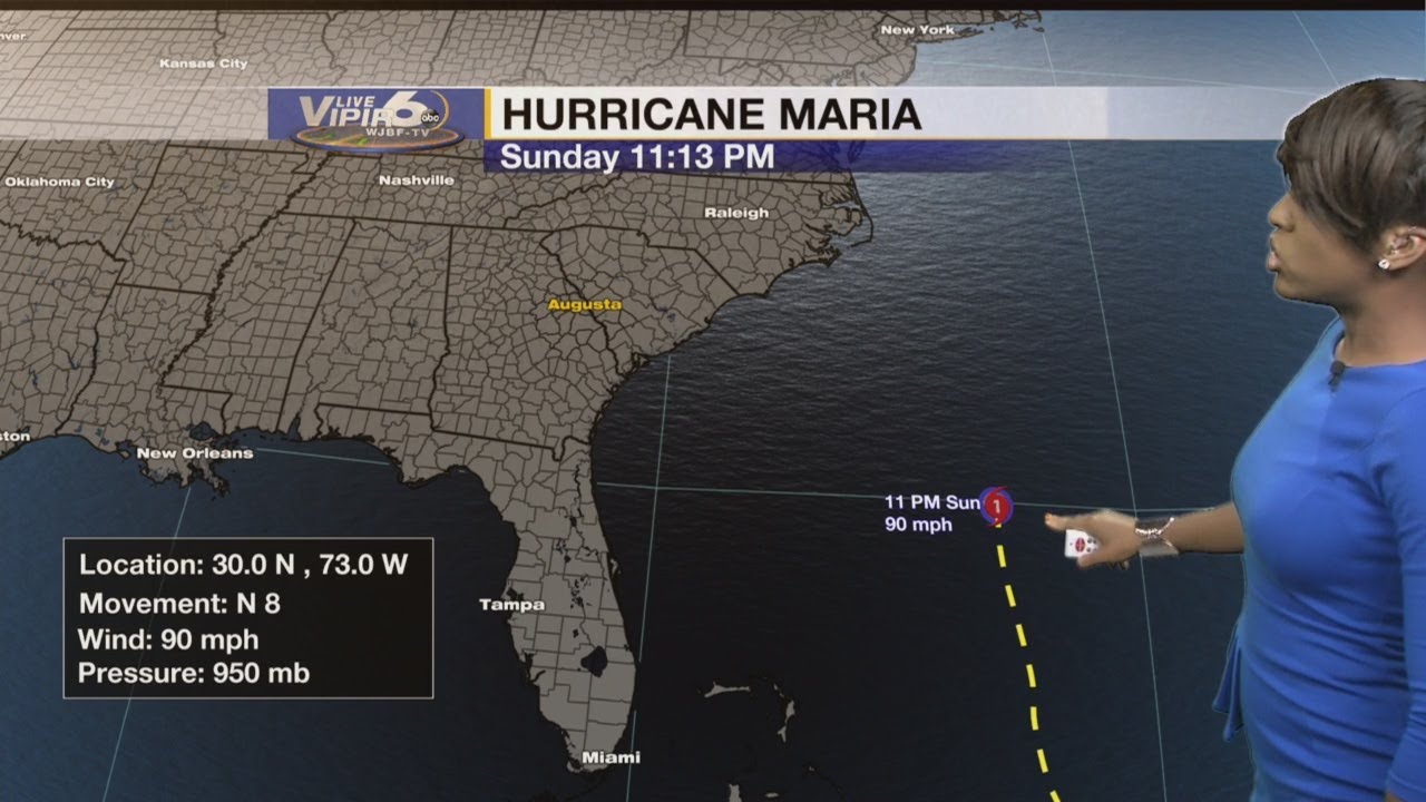 WJBF LIVE VIPIR 6 - Forecast 9-25-17 - YouTube