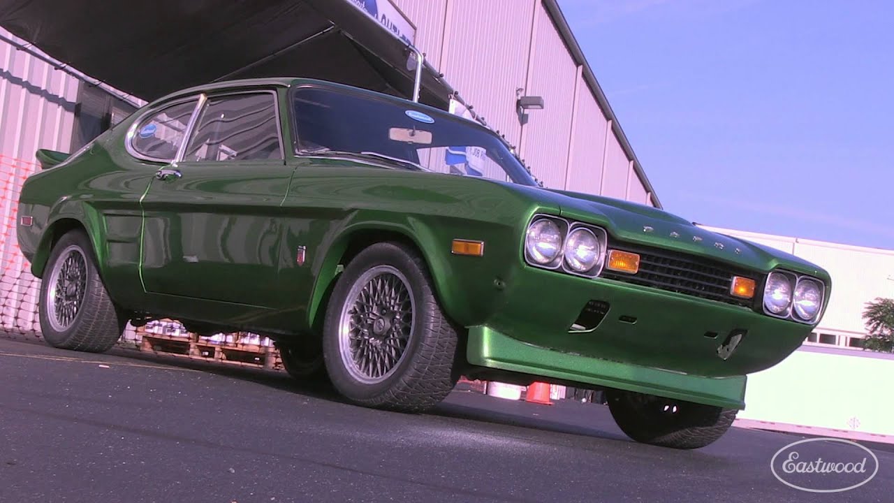 Ford Capri Restoration - Gasser Green Paint from Eastwood - YouTube