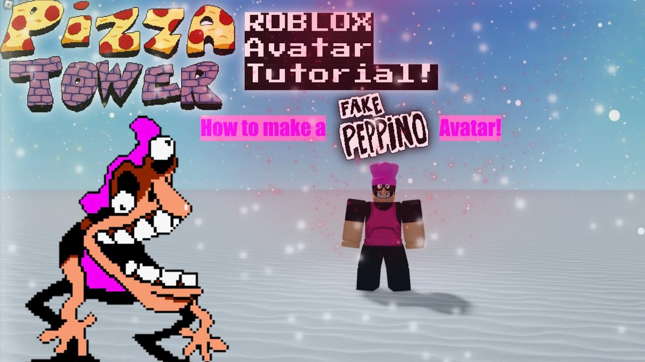 Pizza Tower ROBLOX Avatar Tutorial: How to make a Fake Peppino Avatar ...