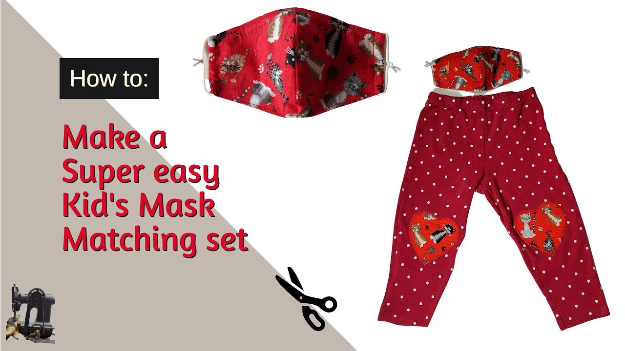 Super Easy Kid's Mask Matching Set - YouTube