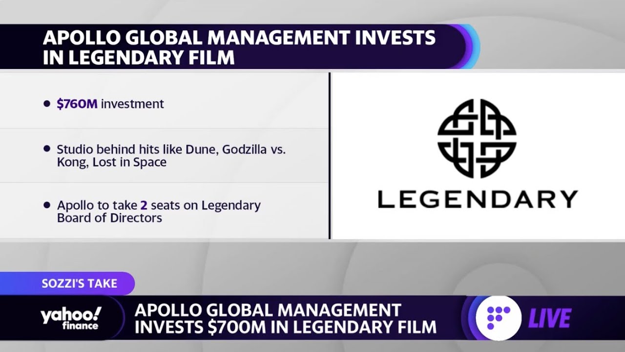 Apollo Global Management invests $760 million in Legendary ...