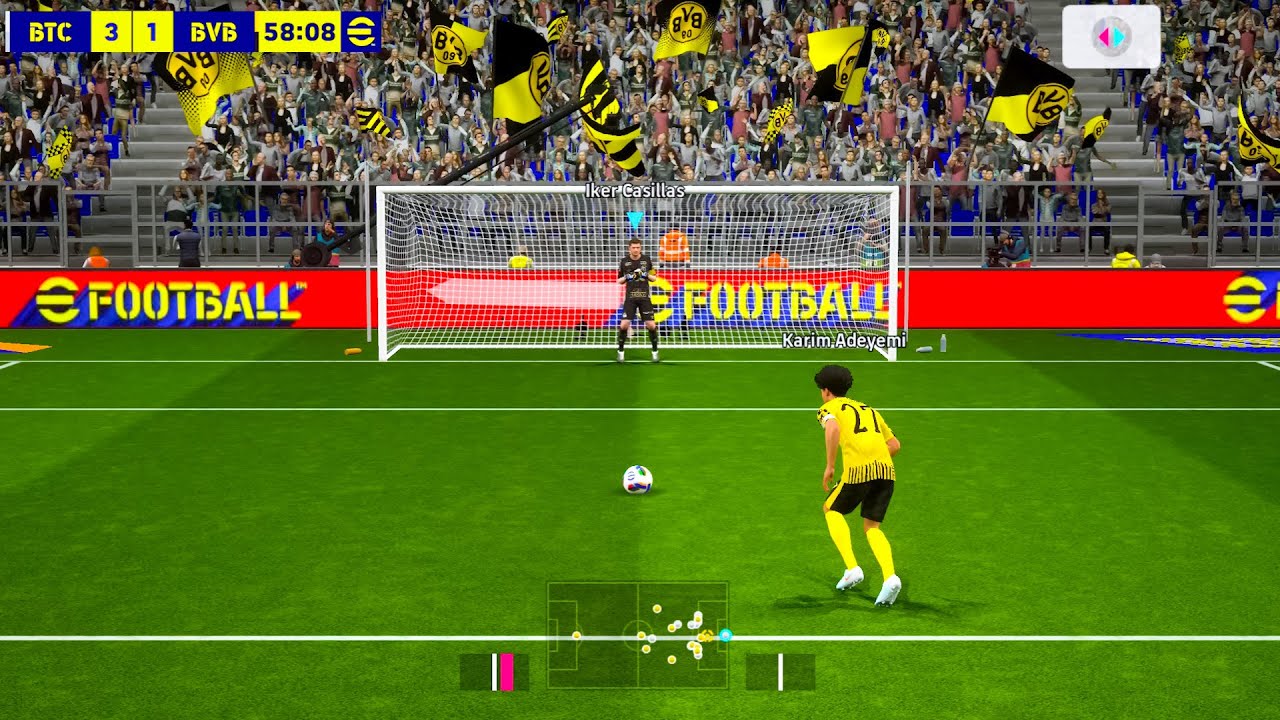 eFootball 2025 Mobile Android Gameplay -Epic European Clubs Attackers ...