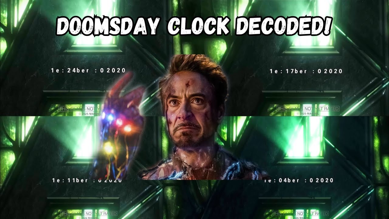 AVENGERS DOOMSDAY CLOCK CODE CRACKED! - YouTube