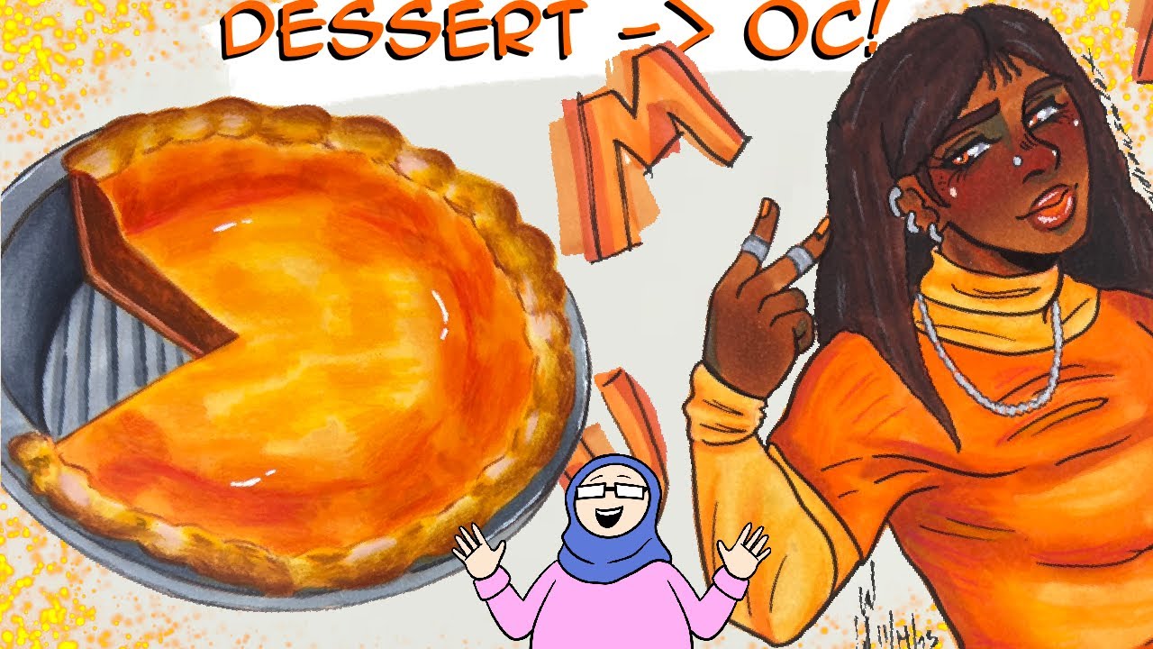 Making an OC from DESSERT! Part 4: Pumpkin Pie 🥧 - YouTube