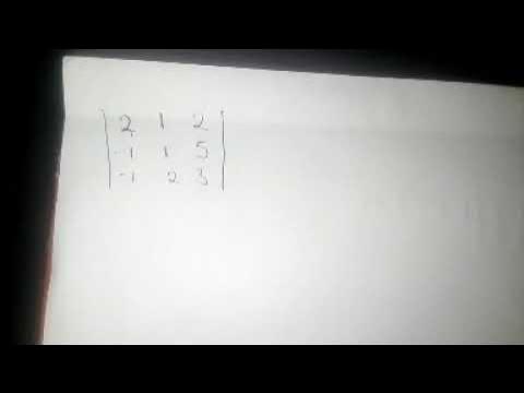 Finding the determinant using row operations - YouTube