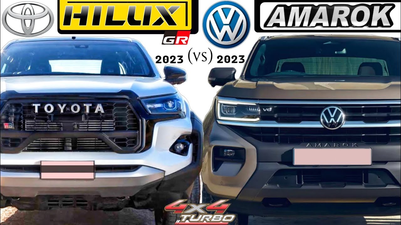 HILUX (2024) GR sport vs AMAROK (V6) 2023 | offroad | 4×4 🔥 fighters ...