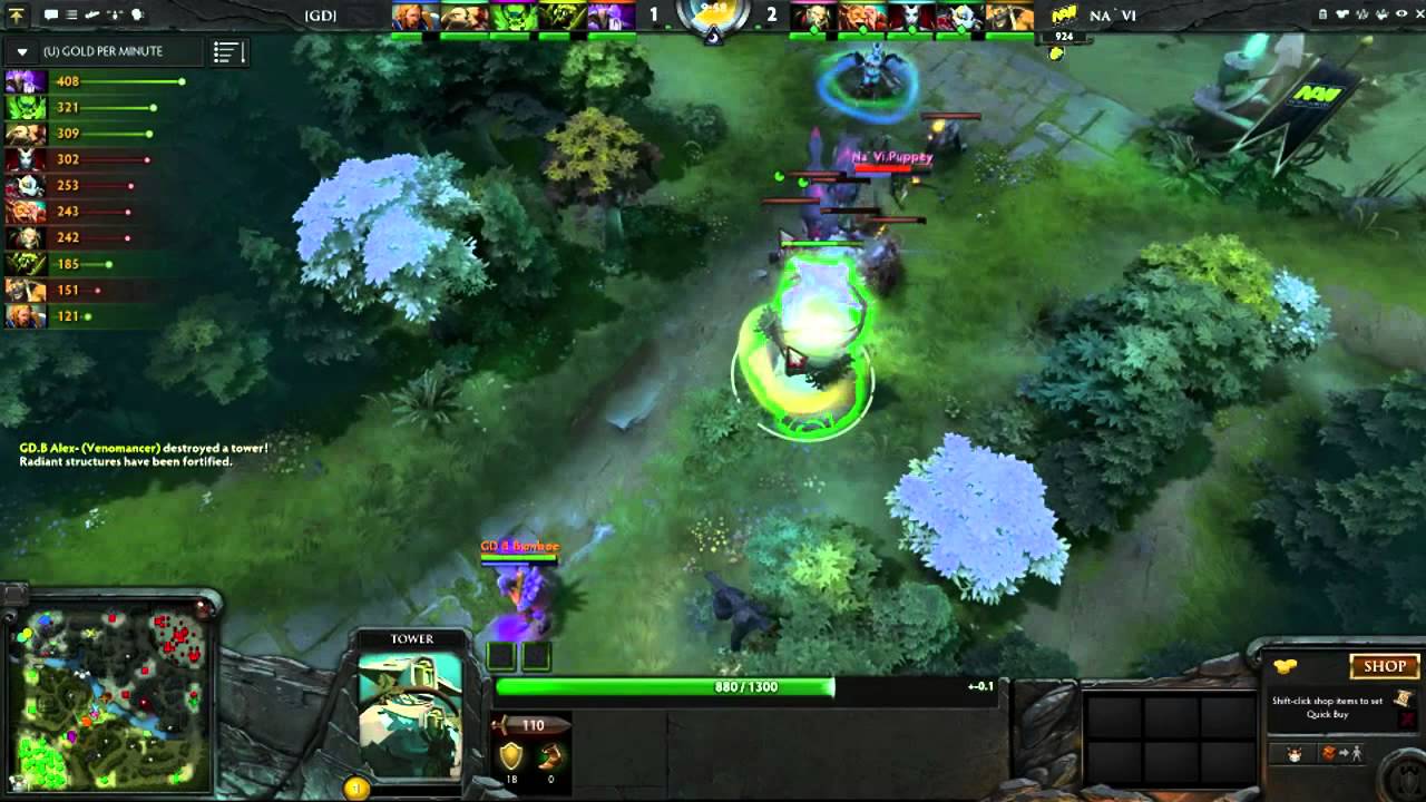 Dota 2- GDB vs Na'Vi Starseries Lan WB Game 3 - YouTube
