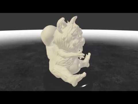 Blender sculpting creature turnaround. - YouTube
