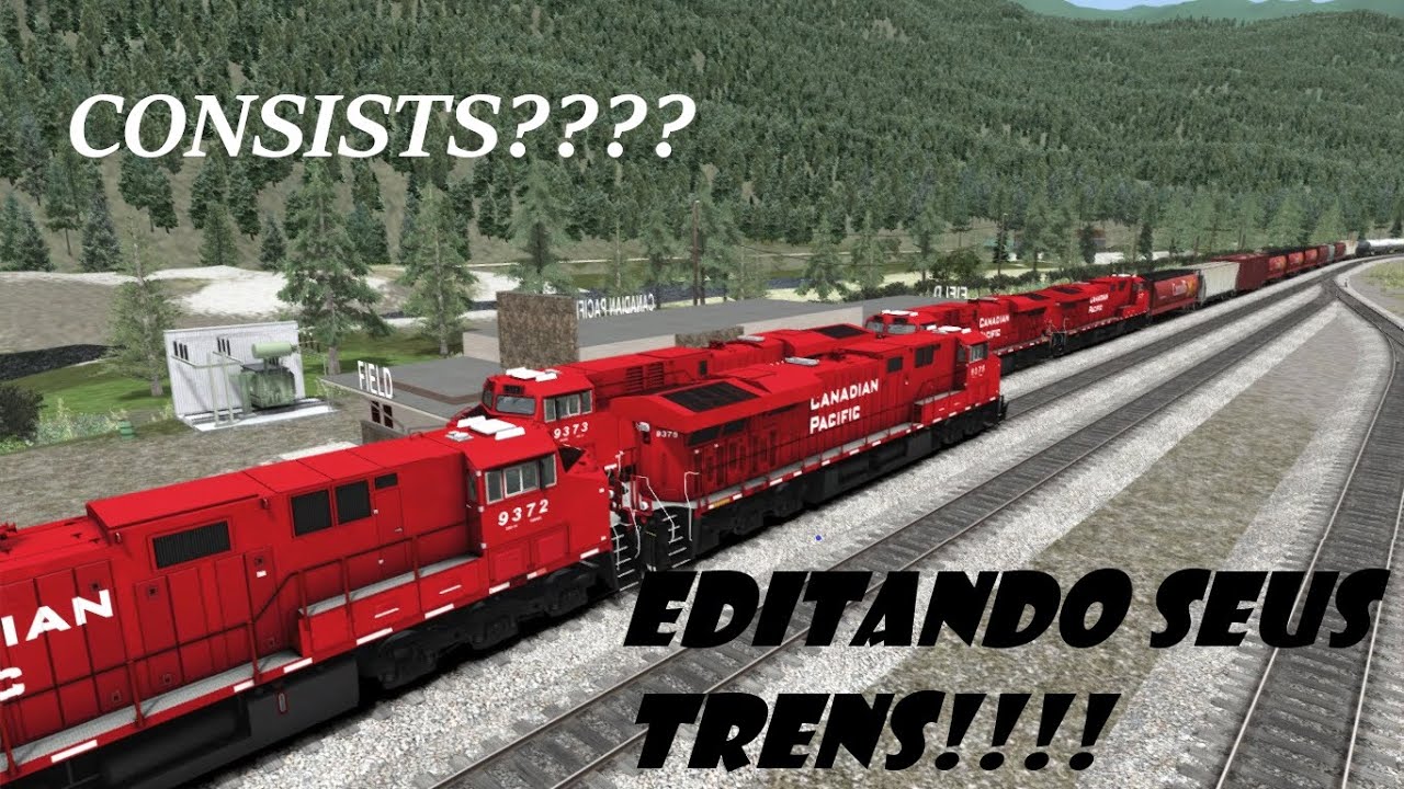 COMO CRIAR CONSISTS NO TRAIN SIMULATOR!!! - TS2021 - YouTube