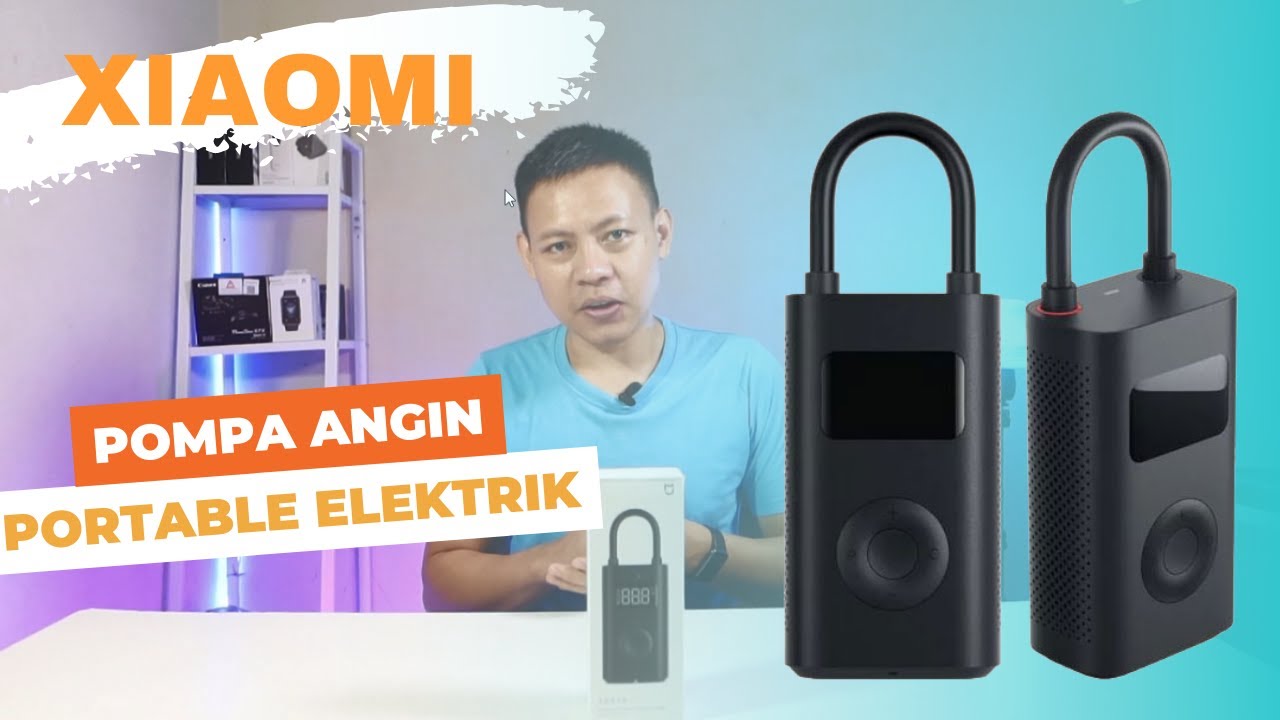Pompa Angin Compressor Portable listrik dari Mijia Xiomi - YouTube