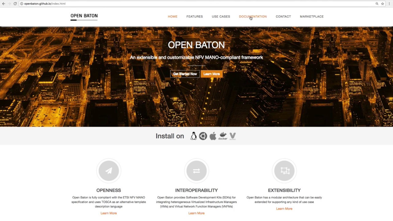 Open Baton tutorial: deployment of an iPerf network service - Release 5 ...